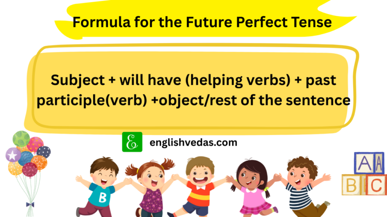 The Future Perfect Tense: 100 Examples Sentences |Structure & Their Formula!| - English Vedas Blog