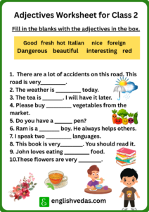 The Adjectives Worksheet for Class 2 That Turns Every Kid into a Word ...